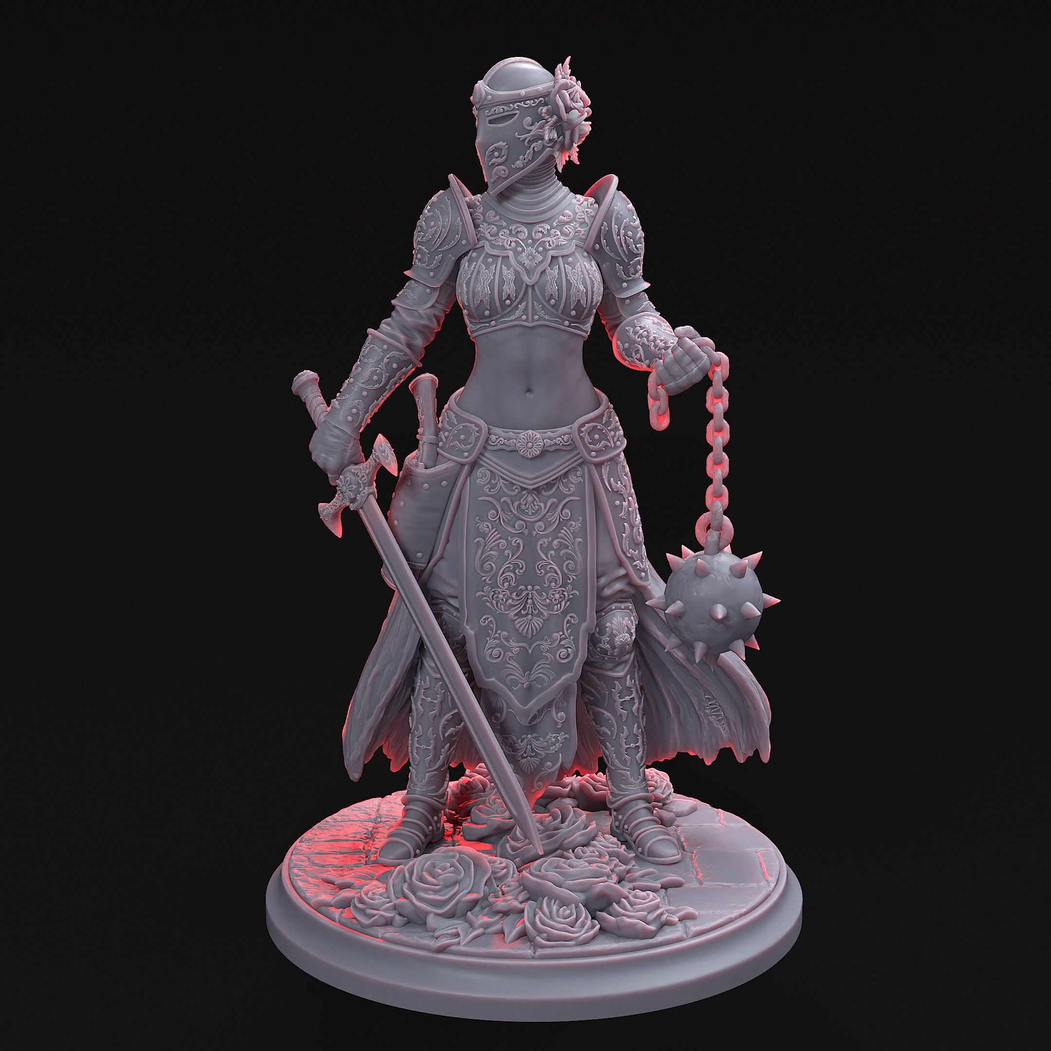 The Iron Rose (STL File) – PROXY REALMS